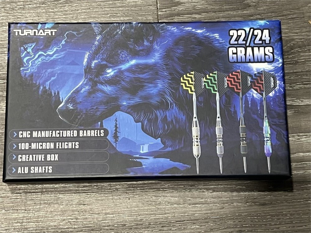 Urban Auctions - (NEW) TURNART 22/24 GRAMS DART SET