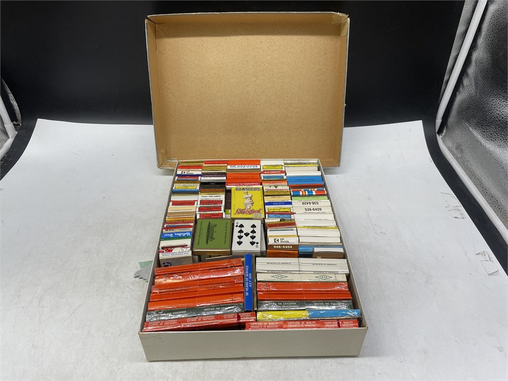 Urban Auctions - VINTAGE MATCH COLLECTION LOT - SOME SEALED