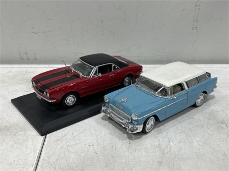 Urban Auctions - 1:18 SCALE DIECAST CAMARO & NOMAD