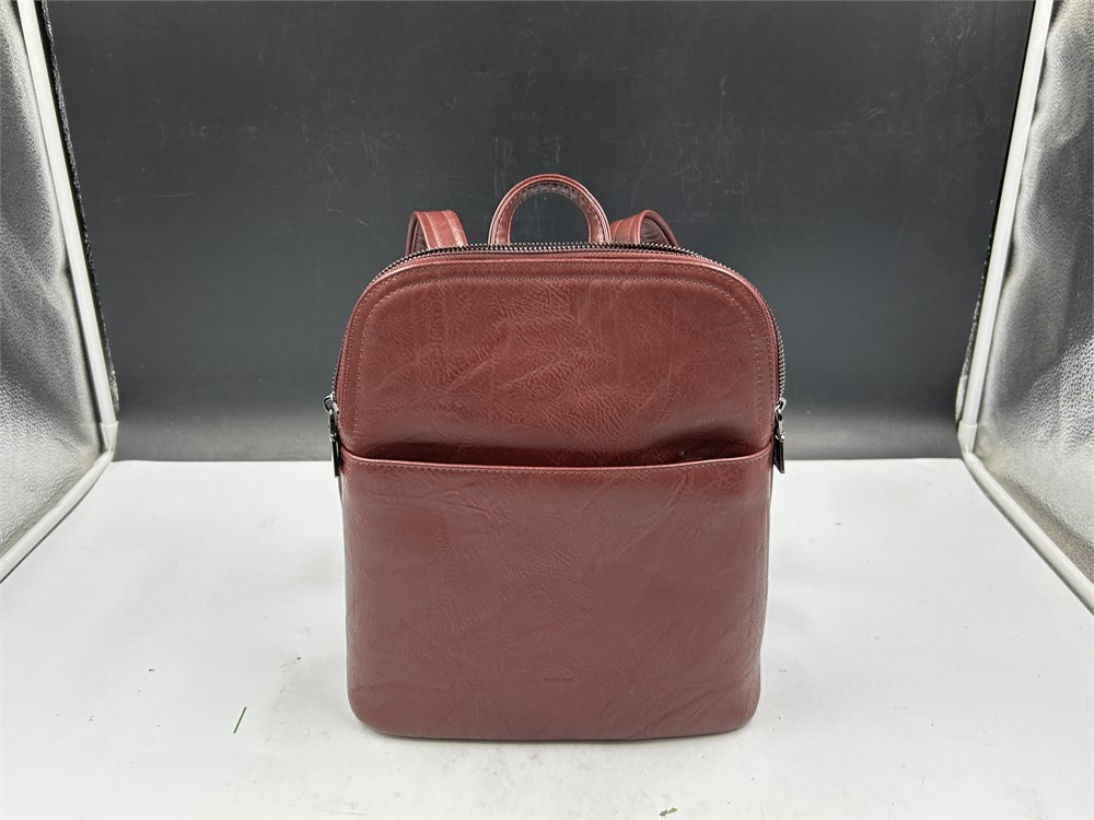 Urban Auctions - NEW WITH TAGS S.Q VEGAN LEATHER MAGGIE BACKPACK PURSE