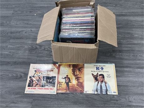Urban Auctions - BOX OF MISC LASERDISCS