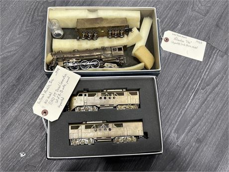 Urban Auctions - 1960 / 70s UNPAINTED SCALE TRAINS