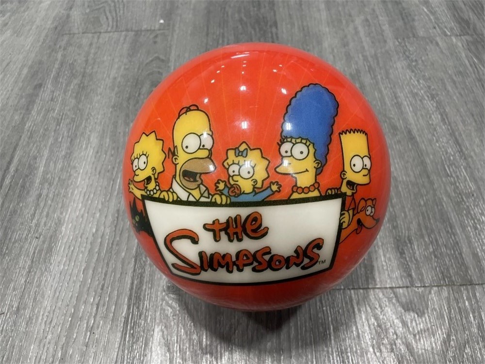 Urban Auctions - 2004 THE SIMPSONS HOMER UNPUNCHED BOWLING BALL