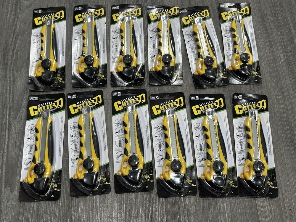 Urban Auctions - 12 NEW UTILITY CUTTERS